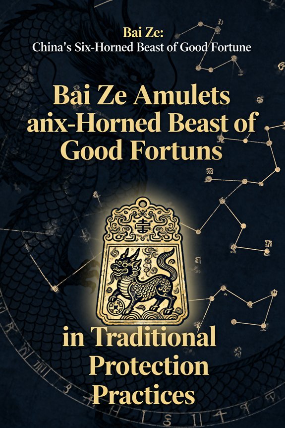 Bai Ze: China’s Six-Horned Beast of Good Fortune - Mythical Archives