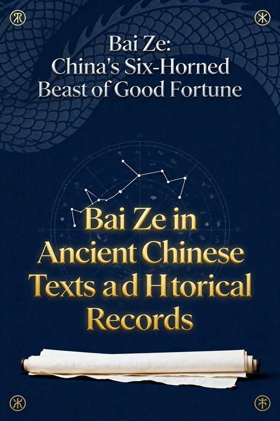 Bai Ze: China’s Six-Horned Beast of Good Fortune - Mythical Archives