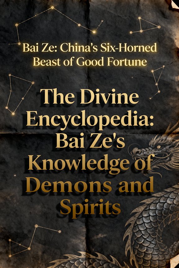 Bai Ze: China’s Six-Horned Beast of Good Fortune - Mythical ...