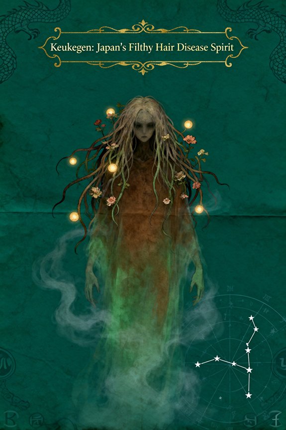 Keukegen: Japan’s Filthy Hair Disease Spirit - Mythical Archives