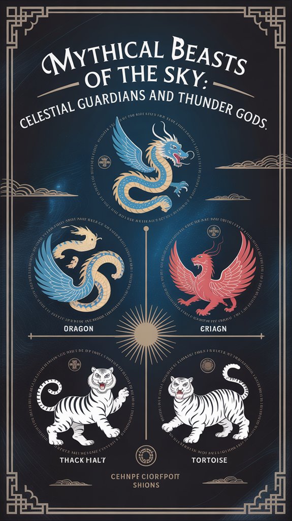 Mythical Beasts of the Sky: Celestial Guardians and Thunder Gods ...