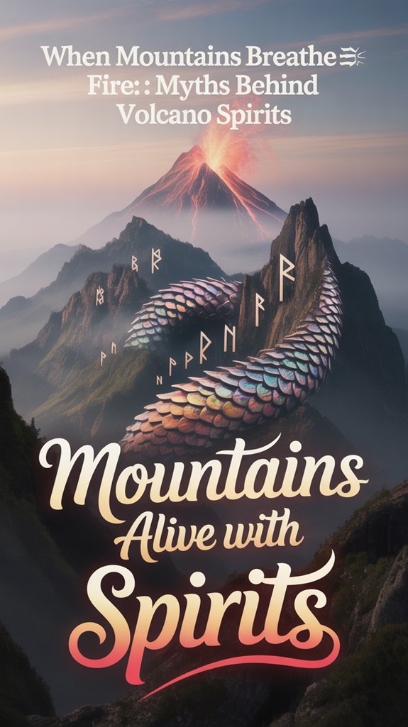 When Mountains Breathe Fire: Myths Behind Volcano Spirits - Mythical Archives
