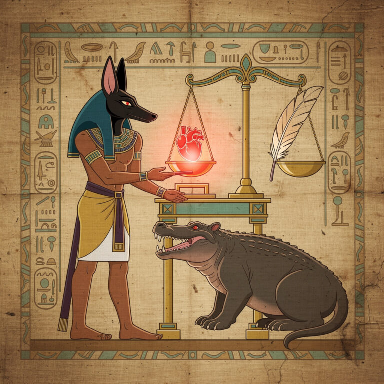 Ammit: The Terrifying Devourer of the Dead in Egyptian Mythology ...