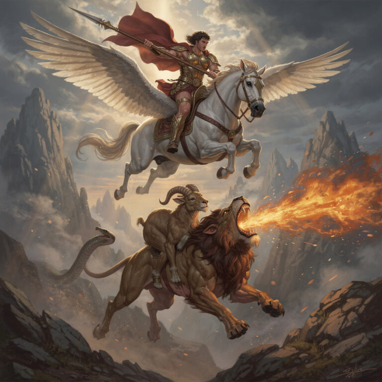 Chimera: The Fire-Breathing Monster of Greek Mythology - Mythical Archives