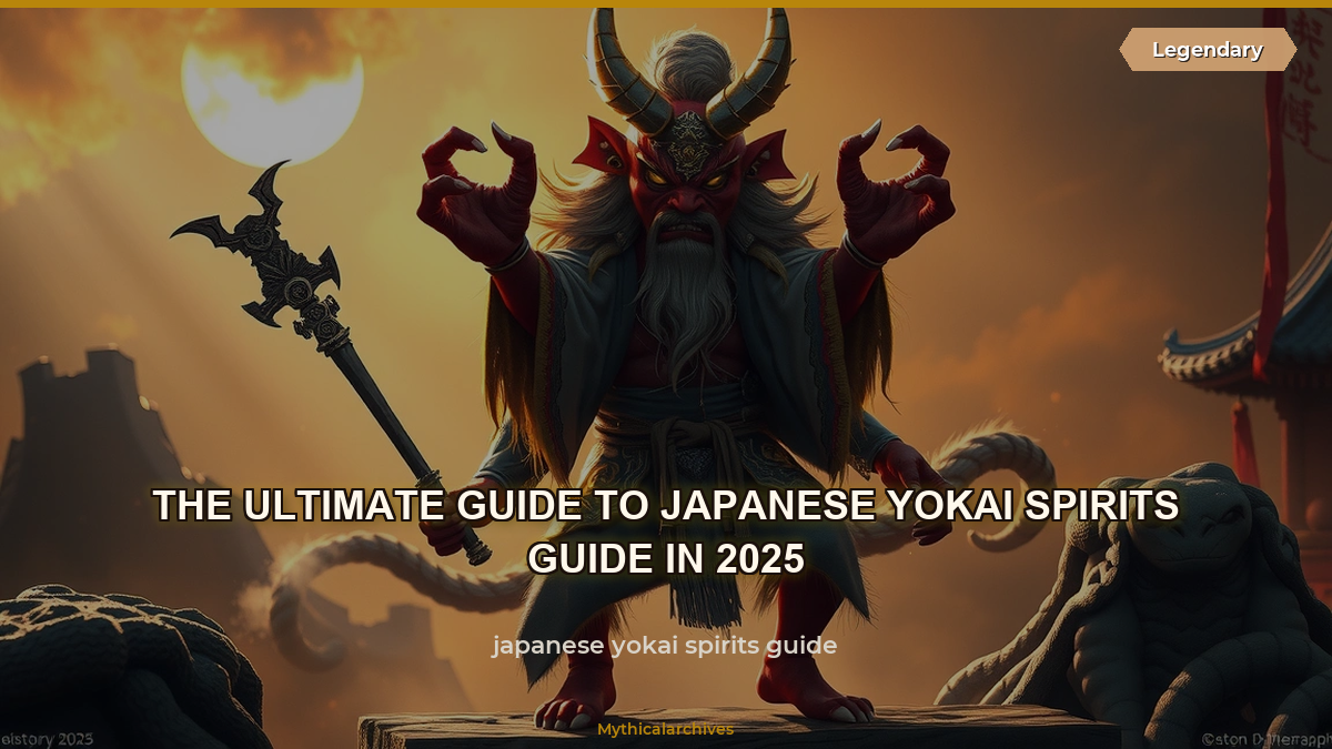 The Ultimate Guide to Japanese Yokai Spirits Guide in 2025Mythical Archives