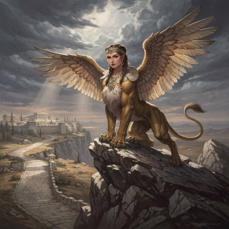 The Sphinx: Riddle-Keeper of Egypt and Greece - Mythical ...