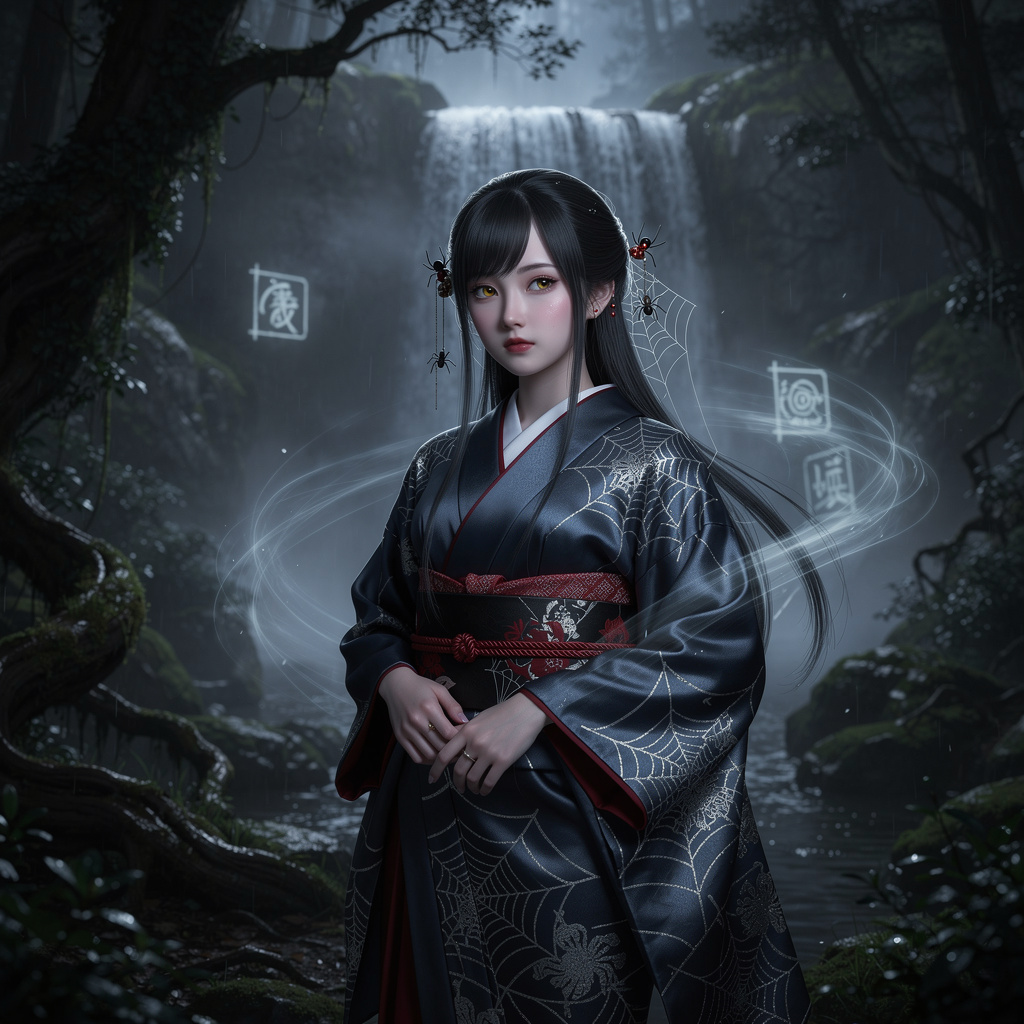 Jorōgumo: The Seductive Spider Woman of Japanese Folklore - Mythical ...