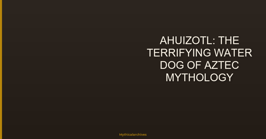 Scary Mythical Creatures - Mythical Archives
