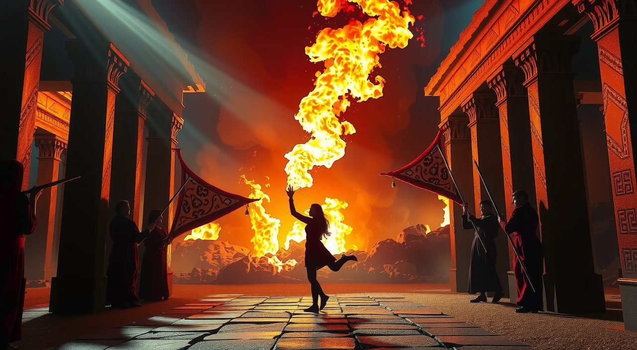 Greek Fire Rituals: Ancient Sacred Ceremonies and PracticesMythical ...